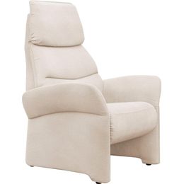 Relaxsessel Alina, B:84cm H:114cm T:86cm, weiß, Struktur fein XBO (100% Polyester), Wohnzimmer, Sessel, "Savin", in Größe S, Liegefläche 178 cm,