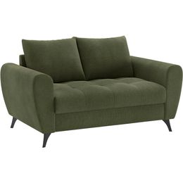 2-Sitzer MR. COUCH, B:160cm H:71cm T:90cm, grün, Memphis (Grundgewebe - 100% Polyester; Nutzschicht- 90% Polyester / 10% Polyamide), Sofas,