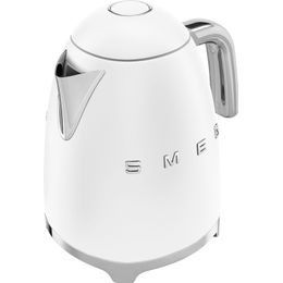Smeg Wasserkocher "KLF03WHMEU", B:22,3cm H:28cm T:17,1cm, wei&szlig;, Wasserkocher