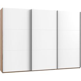 Schwebet&uuml;renschrank wimex, B:300cm H:216cm T:65cm, wei&szlig;, Schr&auml;nke, "Level by fresh to go"