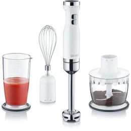 Graef Stabmixer "HB 501", B:5,5cm H:40,2cm T:6,5cm, weiß, Mixer