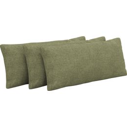 Sit & More Auflagekissen SIT & MORE, B:65cm H:25cm T:10cm, grün, 100% Polyester, Polsterauflagen, "Emely"