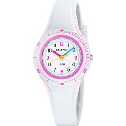 Calypso Watches Kinder Quarzuhr "My First Watch", weiß, Armbanduhren, Armbanduhr, Kinderuhr, analog