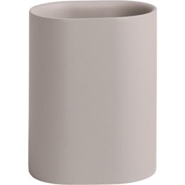 M&ouml;ve Zahnb&uuml;rstenhalter M&Ouml;VE, wei&szlig;, Polyresin, Zahnputzbecher, "&raquo;Serenity&laquo;"