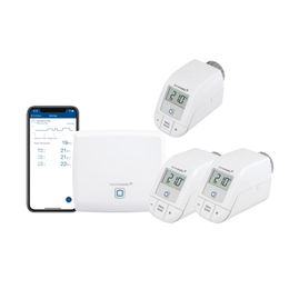 homematic IP Smart-Home Starter-Set "Heizen", B:22cm H:14cm T:30cm, wei&szlig;, Smart-Home-Stationen