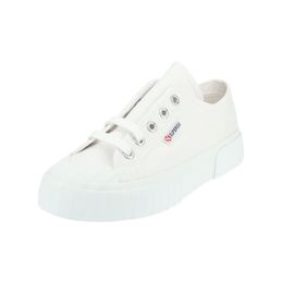Superga Damen Sneaker "Superga Sneaker Textil", Gr. 46, weiß, Textil, Schuhe