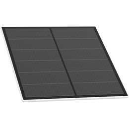 BEAFON Solarladegerät "SmartHome SOLAR 4 - Solarpanel, USB Typ-C", B:21cm H:6cm T:21,6cm, schwarz-weiß, Ladegeräte