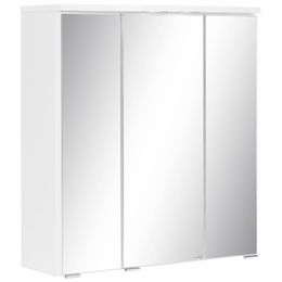 Spiegelschrank Welltime, B:60cm H:64cm T:20cm, wei&szlig;, Badezimmer, Schr&auml;nke, "Venedig", Badm&ouml;bel in verschiedenen Farben erh&auml;ltlich