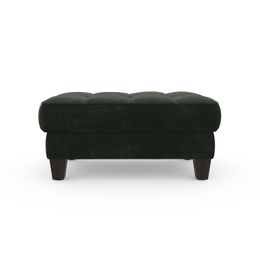 Sit & More Stauraumhocker SIT & MORE, B:101cm H:47cm T:66cm, gr&uuml;n, 90% Polyester 10%Polyamid, Hocker, "Westham", wahlewise mit/ohne Federkern