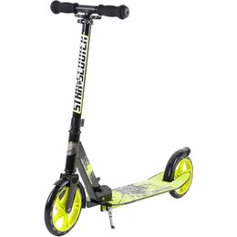 STAR-SCOOTER Cityroller, B:33cm L:98cm, grün, Roller, mit abgesenktem XXL Trittbrett