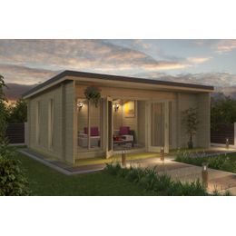 Gartenhaus Nordic Holz, beige, Holz, Gartenh&auml;user, "JAPAN"