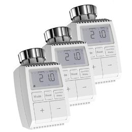 Hyrican Heizkörperthermostat "programmierbar", 3, weiß, Heizkörperthermostate, mit Tag/Woche/Wochenend-Planer, Frostschutz, Nachtabsenkung