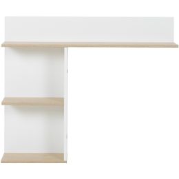 Bettaufsatz GAMI, B:104cm H:86cm T:18cm, wei&szlig;, Spanplatte, M&ouml;belaufs&auml;tze, "Kosy Kopfteil"
