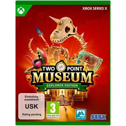 Sega Spielesoftware "Two Point Museum - Explorer Edition", Xbox Series Xweiß, neutral, Spielesoftware