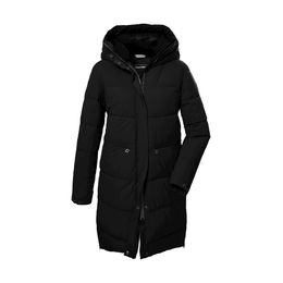 Killtec Damen Steppmantel "KOW 16 WMN QLTD PRK", schwarz, Gr. 42, Oberstoff: 100% Polyester (recycelt), Futter: 100% Polyester, Wattierung: 100%