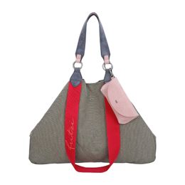 Damen Henkeltasche "Izzy", Fritzi aus Preussen, grün, Baumwolle, unifarben, Taschen, aus veganen Materialien