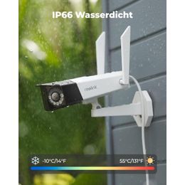 Reolink Überwachungskamera "Duo Series W730 WiFi-Outdoor V2", B:16,1cm H:14,7cm T:26,2cm, weiß, Überwachungskameras