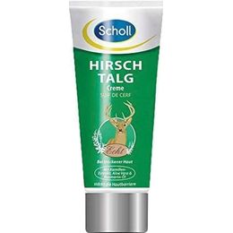 Scholl Damen Fußcreme "Hirschtalg Creme", 100ml, weiß, Hautpflegemittel, für weiche Füße