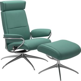 Relaxsessel stressless, B:80cm H:98cm T:75cm, gr&uuml;n, Leder BATICK: BATICK ist ein leicht korrigiertes, durchgef&auml;rbtes und genarbtes M&ouml;belleder, bei