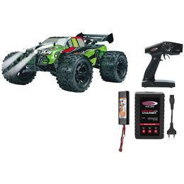 Jamara Kinder RC-Monstertruck "Akron Monstertruck BL 4WD", grün, B:33cm H:19,5cm, Fernlenkfahrzeuge, 1:10, 2,4 GHz, Wheelybar