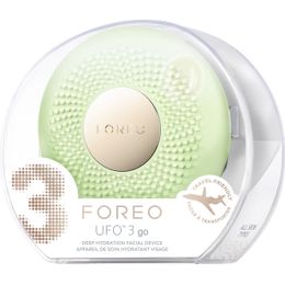Foreo Kosmetikbehandlungsger&auml;t "UFO 3 go", gr&uuml;n, ABS, Aluminium, Kunststoff, Silikon, B:9,6cm H:8,6cm T:3,7cm, Mikrodermabrasionsger&auml;te