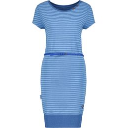 alife and kickin ALIFE & KICKIN Damen Blusenkleid "Damen CocoAK", blau, Gr. M, 65% Baumwolle, 35% Polyester, Kleider