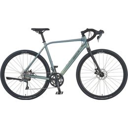 Prophete Gravelbike "Graveler", 55cm, 28 Zoll (71,12cm), grün, Fahrräder