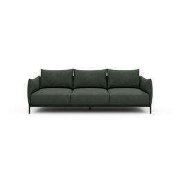 3-Sitzer TENKSOM, B:250cm H:68cm T:100cm, grün, Sofas, "Kayto Sofa, TV-Couch, Dreisitzer", Bezüge wechselbar, hoher Sitzkomfort, robuste