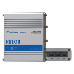 Teltonika WLAN-Router "RUTX10", B:14,8cm H:7cm T:17,5cm, wei&szlig;, Router