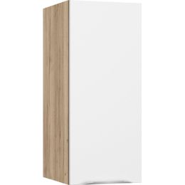 Hängeschrank KOCHSTATION, B:30cm H:70,4cm T:34,6cm, weiß, Küche, Schränke, "KS-Aken"