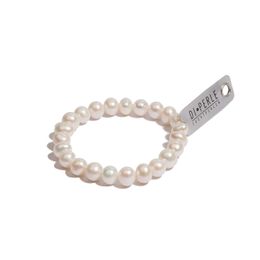 Adelia&acute;s ADELIA ́S Damen Perlenarmband "Damen Perlenschmuck S&uuml;sswasser Perlen Armband ( 19 cm )", 19, wei&szlig;, Armb&auml;nder, Damen Perlenschmuck