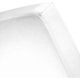 Spannbettlaken Cinderella, B:160cm L:210cm, wei&szlig;, Satin, Obermaterial: 100% Baumwolle, Bettlaken, "Sundays Satin f&uuml;r 25 cm H&ouml;he", mit Rundumgummizug