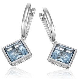Goldmaid Damen Paar Ohrh&auml;nger, Silber 925 (Sterlingsilber), wei&szlig;, Silber 925 (Sterlingsilber), Ohrringe