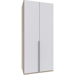 Kleiderschrank wimex, B:90cm H:208cm T:58cm, weiß, Schlafzimmer, Schränke, "New York", in vielen Breiten, 208 oder 236cm hoch