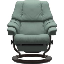 Relaxsessel stressless, B:79cm H:98cm T:78cm, grün, Leder BATICK: BATICK ist ein leicht korrigiertes, durchgefärbtes und genarbtes Möbelleder, bei