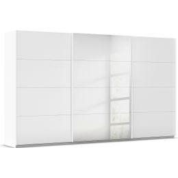 Schwebetürenschrank Rauch, B:360cm H:210cm T:62cm, weiß, Holzwerkstoff, Schränke, "Kleiderschrank Kleiderschränke Schrank Garderobe AGORDO mit