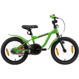 LÖWENRAD Kinderfahrrad "Sport", 23cm, 16 Zoll (40,64cm), grün, Fahrräder