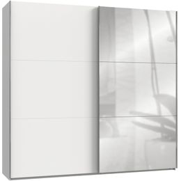 Schwebet&uuml;renschrank wimex, B:250cm H:236cm T:65cm, wei&szlig;, Schr&auml;nke, "Level by fresh to go"