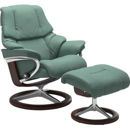 Relaxsessel stressless, B:83cm H:100cm T:76cm, grün, Leder BATICK: BATICK ist ein leicht korrigiertes, durchgefärbtes und genarbtes Möbelleder, bei