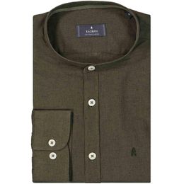 Ragman Herren Henleyshirt, gr&uuml;n, Gr. XXL, Baumwoll-Leinen-Mix, Shirts