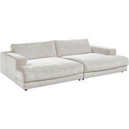 Loungesofa Places of Style, B:290cm H:85cm T:170cm, weiß, 88% Polyester, 12% Polyacryl, Sofas, "Enisa, B/T/H: 290/170/85 cm", Zeitloses und