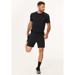 ELITE LAB Herren Shorts "Run", schwarz, Gr. S, unifarben, 90% Polyester, 10% Elasthan, Hosen, mit funktionaler Quick-Dry-Technologie