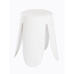 Hocker HEINE HOME, B:44,5cm H:46cm T:44,5cm, weiß, Garten, Hocker