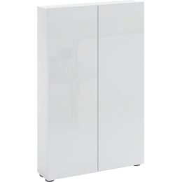 Schuhschrank Inosign, B:73,4cm H:115cm T:18,6cm, wei&szlig;, FSC-zertifizierter Holzwerkstoff, Flur, Schr&auml;nke, "Tozzi"