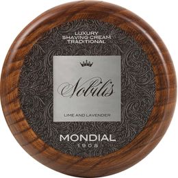 Herren Rasiercreme "Nobilis Lime and Lavender", 140 g, weiß, MONDIAL ANTICA BARBERIA, Rasierschäume, Rasiercreme mit edlem Nobilis Duft und
