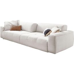 Big-Sofa 3C CANDY, B:298cm H:74cm T:120cm, weiß, 88% Polyester, 12% Polyacryl, Sofas, "Yoshy Mega Sofa mit Komfortfunktionen, modern und bequem",