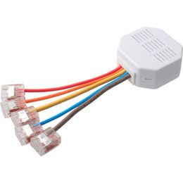 Smart-Home-Zubeh&ouml;r "Unterputzrelais mit Dimmerfunktion V3", B:8,4cm H:4,5cm T:8,4cm, wei&szlig;, Lupus Electronics, Smart-Home-Stationen