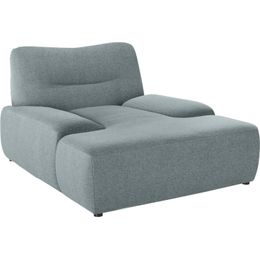 Loveseat DOMO collection, B:122cm H:81cm T:151cm, gr&uuml;n, Sessel, "Cesena Designsessel zum Kuscheln, komfortabel zum Relaxen", bequem und stylish, frei