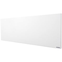VASNER Infrarotheizung "Citara M", B/H/T: 120cm x 40cm x 2,5cm, 550 W, unten,mittig, weiß, Badezimmer, Heizkörper, für Wand / Decke, IP44 Bad