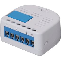 Smart-Home-Zubeh&ouml;r "1 Kanal Relais", B:5,4cm H:4cm T:8,6cm, wei&szlig;, Lupus Electronics, Smart-Home-Stationen